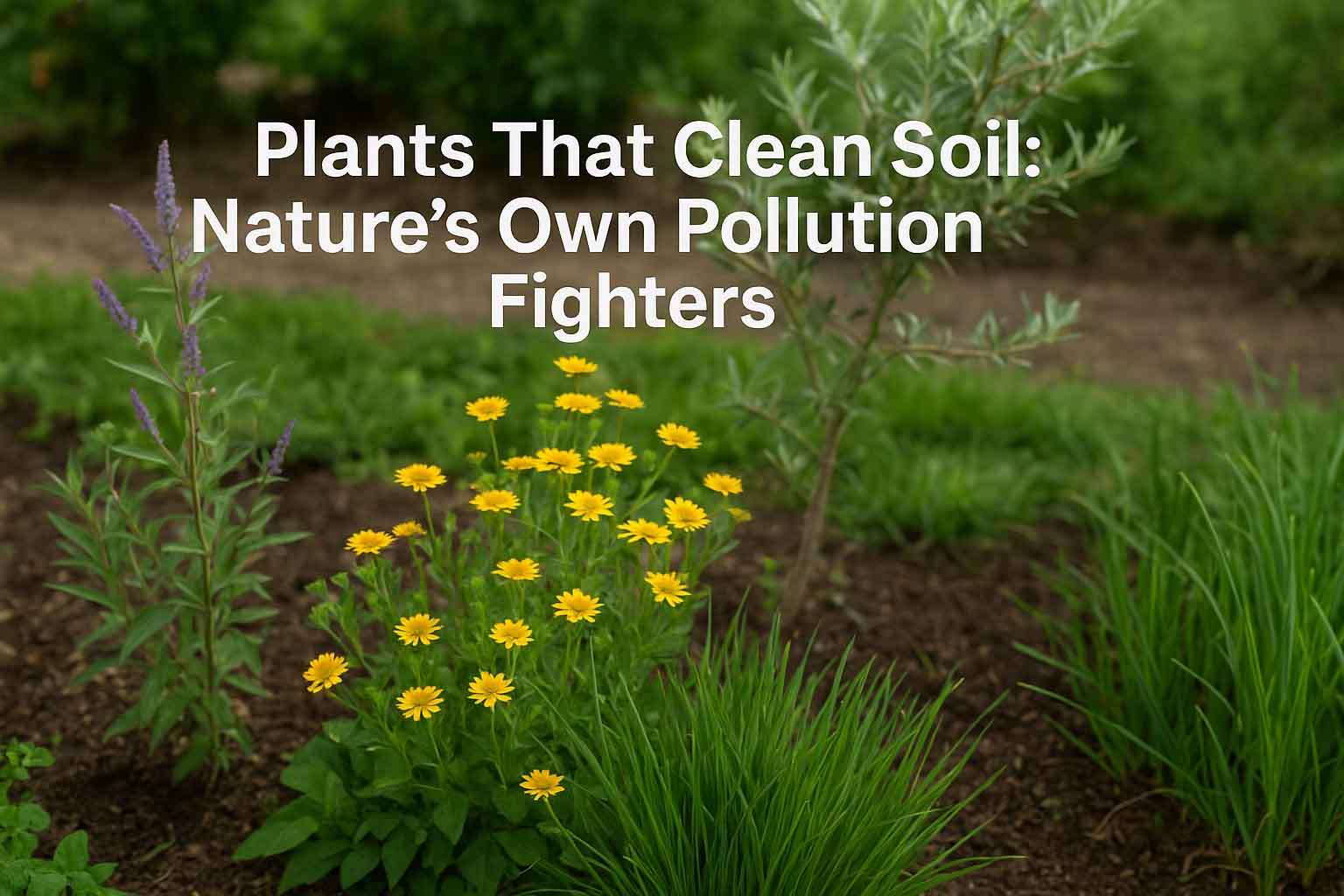 BioGlobe - Plants That Clean Soil: Nature’s Own Pollution Fighters