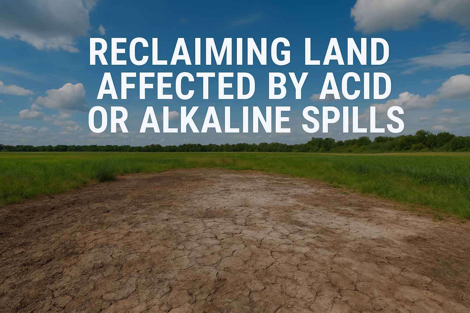 BioGlobe - Reclaiming Land Affected by Acid or Alkaline Spills