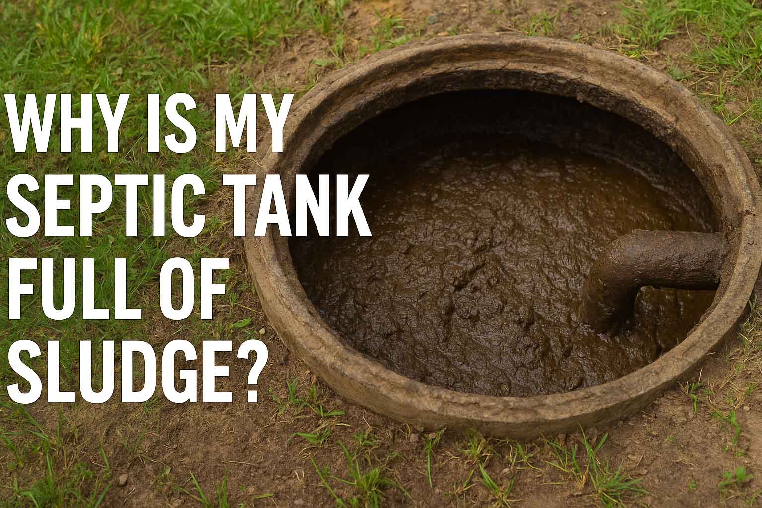 BioGlobe - Why Is My Septic Tank Full of Sludge?