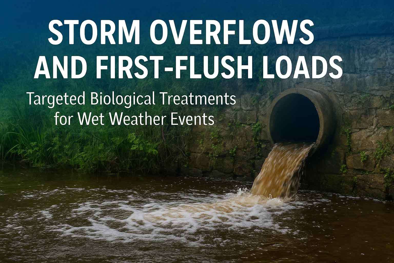 BioGlobe - Storm Overflows and First-Flush Loads